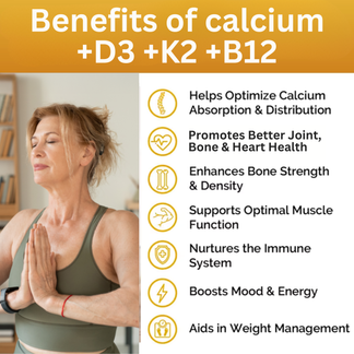 Regal Willow™ Calcium (Vitamin D3 + K2 + B12)